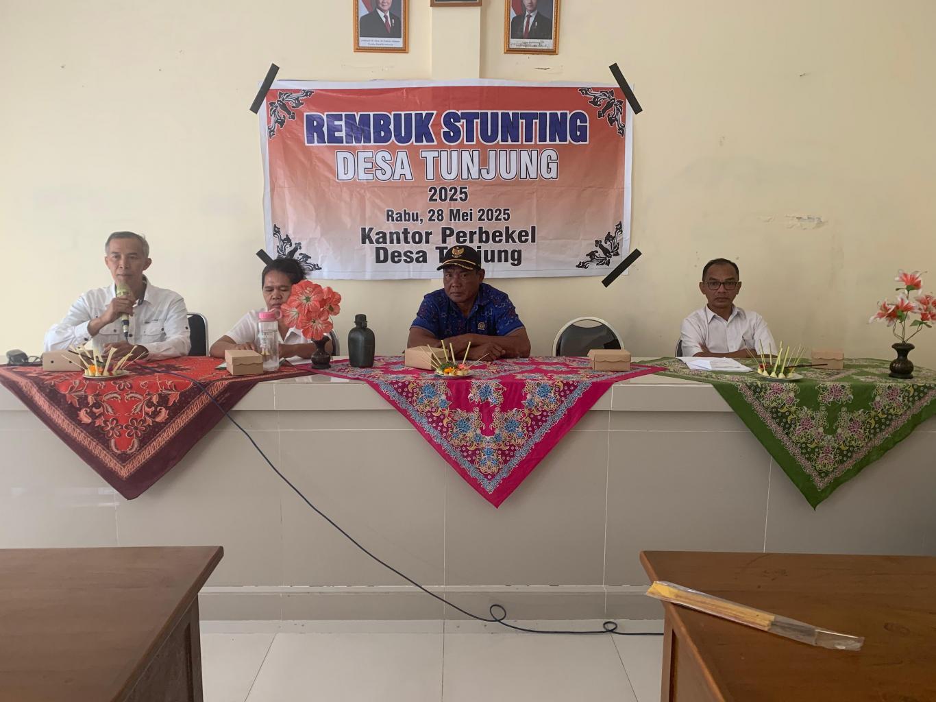 REMBUG STUNTING DESA TUNJUNG TAHUN 2025 - Website Desa Tunjung